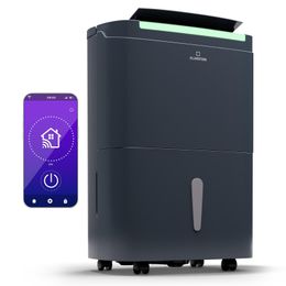 Klarstein DryFy Connect 40 Luftentfeuchter WiFi Kompression 40l/d 35-45m&sup2; Anthrazit 40l/24h