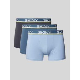 Skiny Trunks mit Label-Bund im 3er-Pack