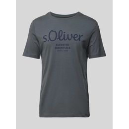 s.Oliver RED LABEL T-Shirt mit Label-Print