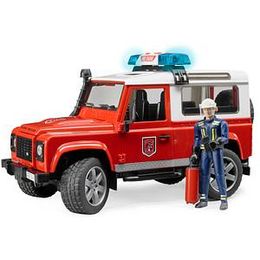 Bruder Land Rover Defender Station Wagon Feuerwehr 2596 Spielzeugauto