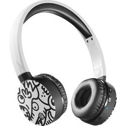 cellularline Music & Sound Bluetooth Headphone Fantasy wireless Kopfhörer (Bluetooth), schwarz|weiß