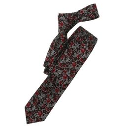 Venti Krawatte Venti Krawatte gemustert, rot