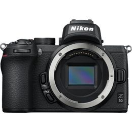 Nikon Z50 Body Systemkamera (20,9 MP, Bluetooth, WLAN (Wi-Fi), schwarz