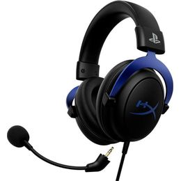 HYPERX CLOUD for PS Gaming-Headset (Rauschunterdrückung), blau|schwarz