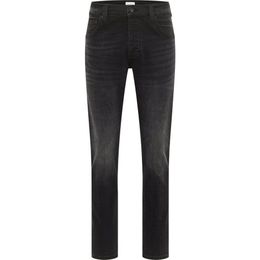 Mustang Tapered-fit-Jeans Style Toledo Tapered, schwarz