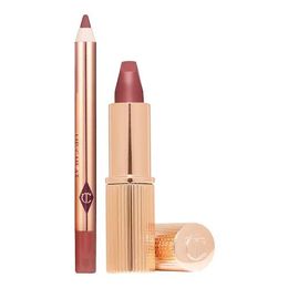 Charlotte Tilbury - Pillow Talk Duo Set - Medium Lippen-set - pillow Talk Duo Set - Medium