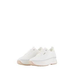 Tom Tailor Damen Basic Sneaker, weiß, Uni, Gr. 42