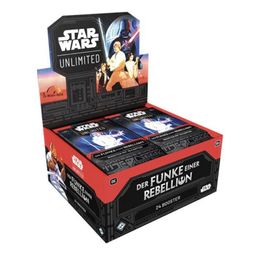 Fantasy Flight Games Sammelkarte Star Wars Unlimited: Der Funke einer Rebellion Booster Display