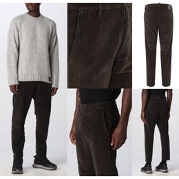 Dsquared2 Loungehose Dsquared2 HOCKNEY Corduroy Tapered Pants Hose Chino Jeans Cropped Trou