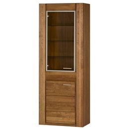 Stylefy Vitrine Vittirio Massivholz (Standvitrine