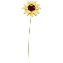 Swarovski Kristallfigur "Sonnenblume", braun, One Size