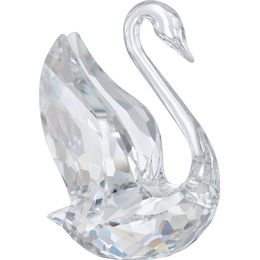 Swarovski Kristallfigur "Signum Swan 5613255", weiß, One Size