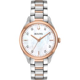 Bulova Damenuhr "Klassik 98P183", roségold