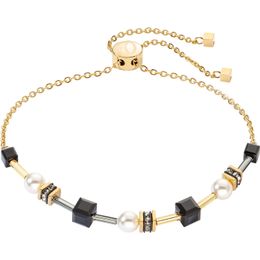 CŒUR DE LION Damen Armband, Edelstahl, gold