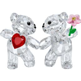 Swarovski Kristallfigur Bear Happy Together „5558892“, transparent