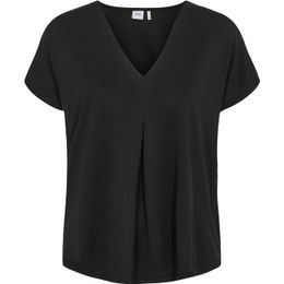 Nümph Nümph T-Shirt, V-Ausschnitt, für Damen, schwarz, S