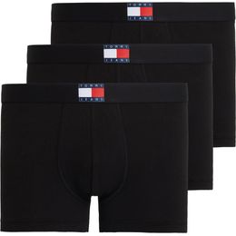 Tommy Hilfiger Pants kurz, 3er-Pack, Label, für Herren, schwarz, XL