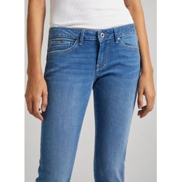 Pepe Jeans Jeanshose, Five-Pocket, für Damen, blau, 28/30