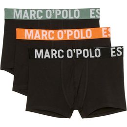 Marc O'Polo Marc O'Polo Essentials Pants, 3er-Pack, Logo-Bund, für Herren, schwarz, XL