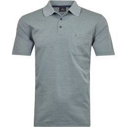 Ragman Shirt, Kurzarm, Brusttasche, für Herren, grün, M