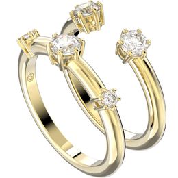 Swarovski Damen Ring-Set "5640968", gold, 60