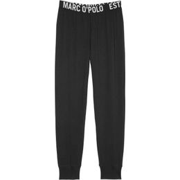 Marc O'Polo Marc O'Polo Schlafanzug-Hose "John", Logo-Bund, lang, für Herren, schwarz, L