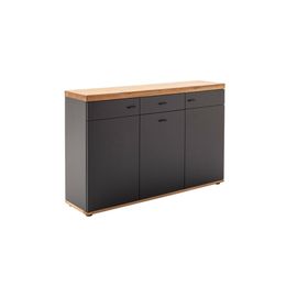 MCA furniture Sideboard Bogota, Wildeiche/anthrazit