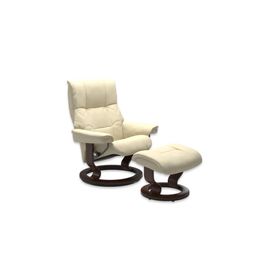 stressless Leder Ruhesessel Mayfair (L), Paloma vanilla, Classic braun Gestell