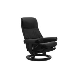 stressless Leder Ruhesessel View, Paloma schwarz, Gestell Power schwarz