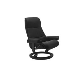 stressless Leder Ruhesessel View (M), Paloma schwarz, Gestell Classic schwarz