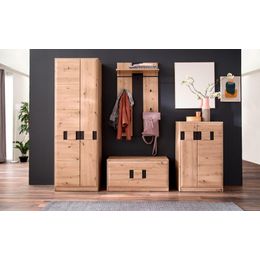 MCA furniture Garderobenkombi Argos, Balkeneiche-Nachbildung