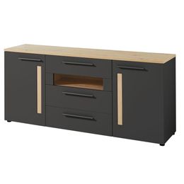 Innostyle Sideboard Loft-Two, graphit supermatt