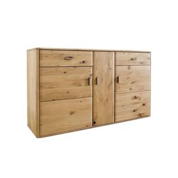 Valmondo Sideboard Tentra, Balkeneiche Bianco massiv