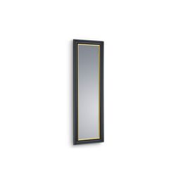 Mirrors and More Rahmenspiegel Ina, schwarz/goldfarbig, 50 x 150 cm