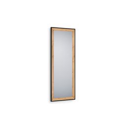 Mirrors and More Rahmenspiegel Bianka, Eiche Nachbildung/schwarz, 50 x 150 cm