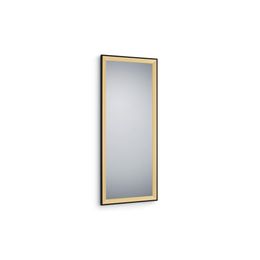 Mirrors and More Rahmenspiegel Bianka in goldfarbig/schwarz, 70 x 170 cm