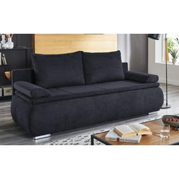 SUN GARDEN Schlafsofa SO160 Lenon, blau, 146 x 202 cm