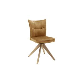 MCA furniture 4-Fuß Stuhl Sintra, curry, inkl. 180° drehbar