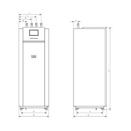 Kermi x-change dynamic terra 18 BW I 10-22kW, Sole/Wasser, mit Regler W20352