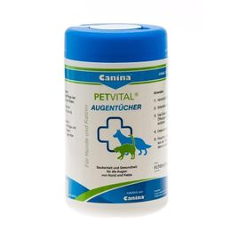 Canina pharma PETVITAL Augentücher, 120 Stück