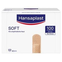 Beiersdorf Hansaplast Soft Strips 19x72 mm 100 St