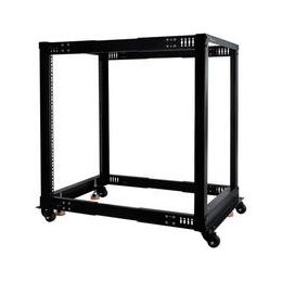 Alphacool ES 19" Open Frame Serverrack , Rack, Server-Geh&auml;use schwarz, 15 H&ouml;heneinheiten