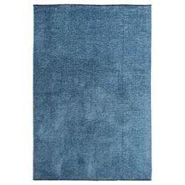 Webteppich Silke 1 in Blau ca. 80x150cm