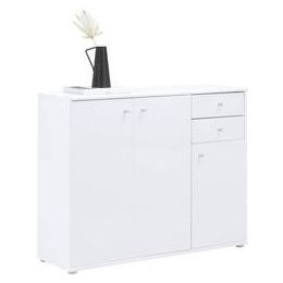 Sideboard Tempra 2 in Weiss ca. 109x85x35cm