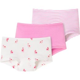 Schiesser 95/5 Pants, 3er-Pack, Softbund, für Kinder, pink, 98