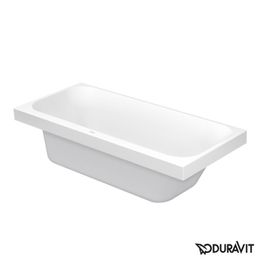 Duravit Happy D.2 Rechteck-Badewanne, Einbau, 700309000000000,