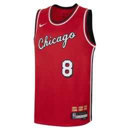 Chicago Bulls Nike Dri-FIT NBA Swingman Trikot für ältere Kinder - Rot