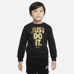 Nike Just Do It Gifting Crewneck Rundhalsshirt für Kleinkinder - Schwarz