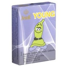 Amor Gummiwaren GmbH «Young» Jugendkondome für den schlanken Penis (3 Kondome) 3 St