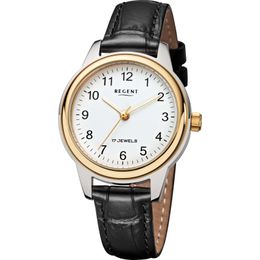 Regent Uhren Mechanische Uhr REGENT "F-1394" Armbanduhren schwarz Damen Mechanische Uhren